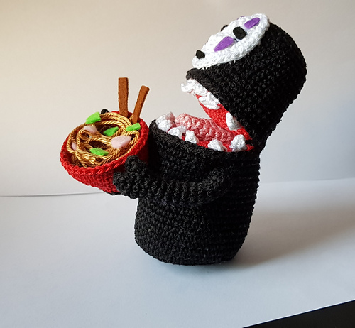Ravelry: Hungry No Face pattern by crocheting panda