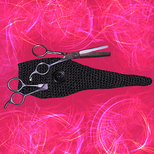 Ravelry: Corded Scissor Pouch pattern by Laura Onks