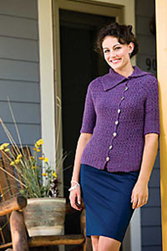 Ravelry: Veronica Sweater pattern by Sarah Barbour