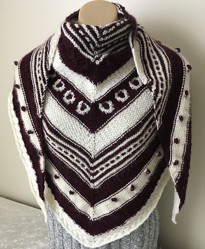Ravelry: Woven Shawl pattern by Bex Knitty Designs