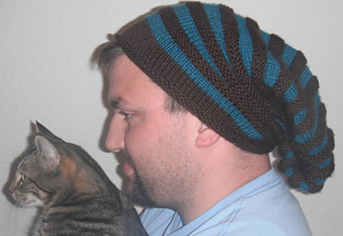 Ravelry: Scott Pilgrim Stocking Hat/Snail Hat pattern by Rochelle Mantanona