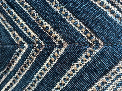 Ravelry: Prime Number Kerchief—Knit pattern by Becca Goldthwaite