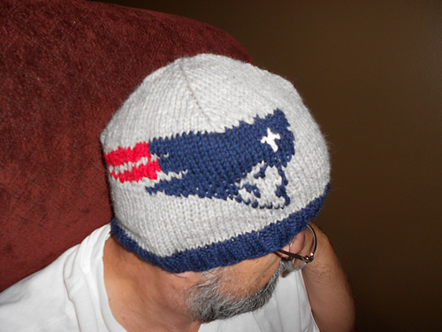 Ravelry: New England Patriots Knitting Chart pattern by Biscotte & Cie