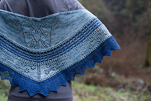 Ravelry: Washington Park Shawl pattern by Debbi Stone