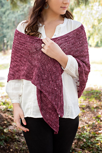 Ravelry: Mahonia Shawl pattern by Ann Bressler