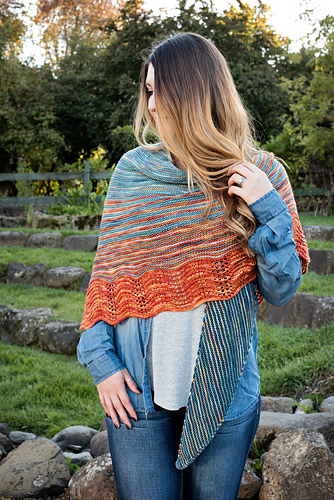 Ravelry: Waterside Shawl pattern by Kat Archer