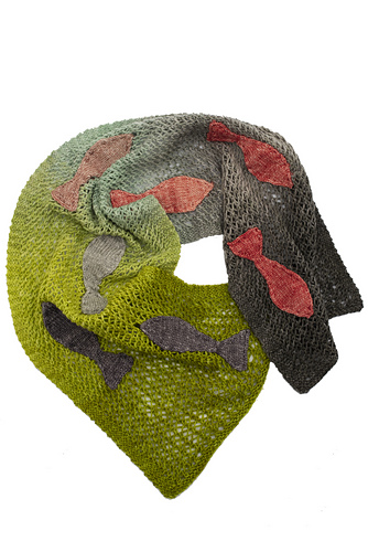 Ravelry: Coho and Lichen Knit Scarf pattern by Dawn Seymour