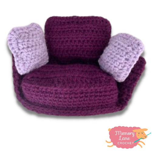 Ravelry: Super cute sofa set fashion doll furniture pattern by Rose Hudd