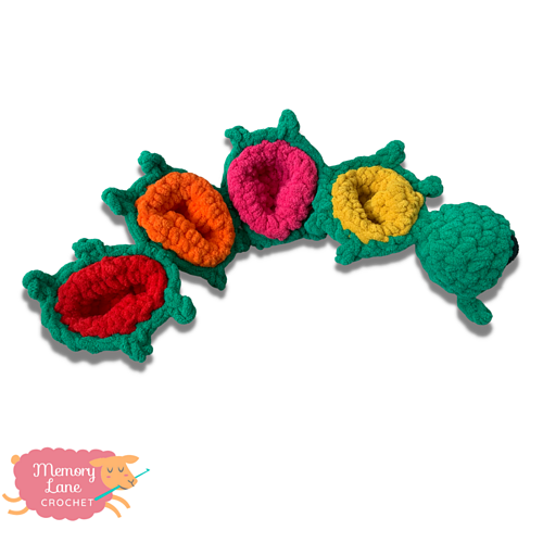 Ravelry: Reversible Caterpillar - Flippy Friends pattern by Rose Hudd