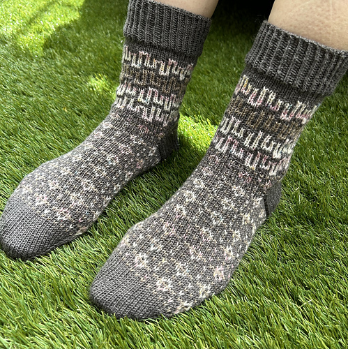 Ravelry: London Memories Socks pattern by Zanete Knits