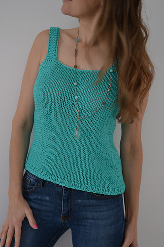 Ravelry: Fresh Cotton Tank Top pattern by Rosehip Lane