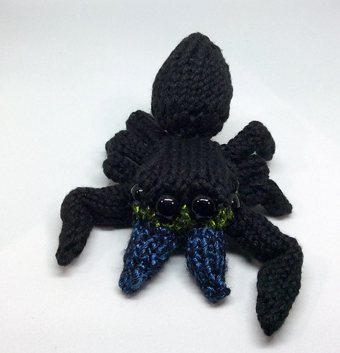 Ravelry: Jumping Spider pattern by Rosemarie Montefusco