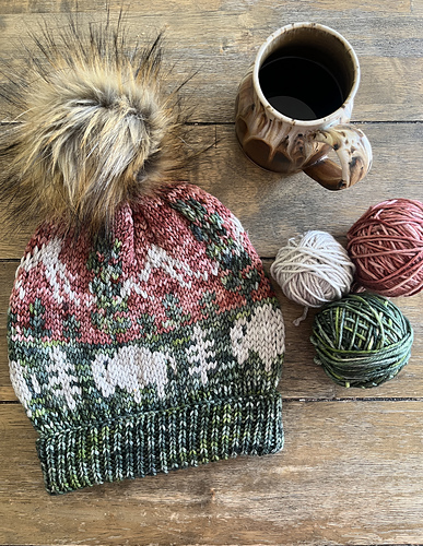 Ravelry: Bison Beanie pattern by RosiePosieKnitCo