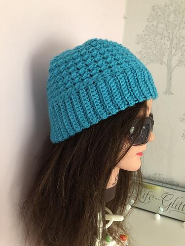 Ravelry: Moss Stitch Hat pattern by Meladoras Creations