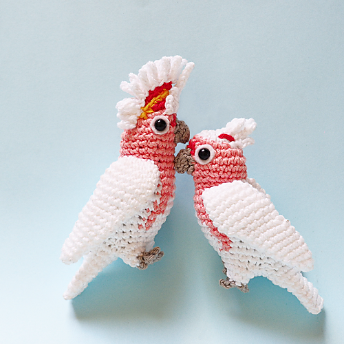 Ravelry: Major Mitchell's Cockatoo pattern by Rosaura Valdez