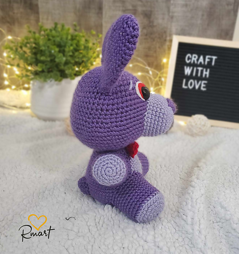 Ravelry: Bonnie FNAF pattern by Roxanne Mimeault