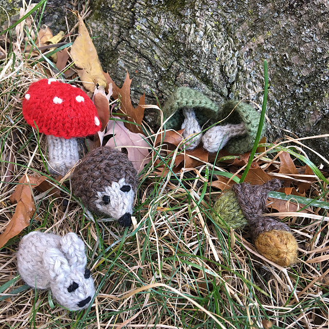 Ravelry: Woodland creatures pattern by Rosemarie Skov