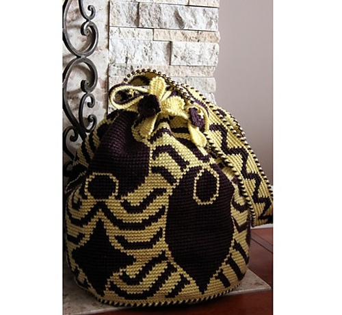 Ravelry: Albedo Swirls Tapestry Crochet Chart pattern by Marina G