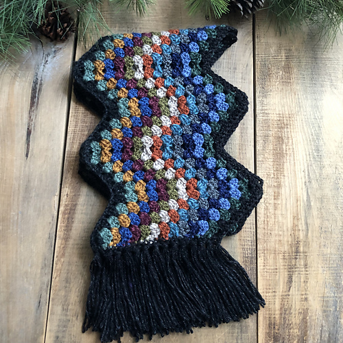 Ravelry: Jefferson Scrap Scarf pattern by Janine Myska