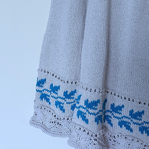 Ravelry: Blue vine pattern by Ruta Sab.