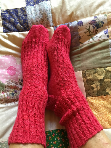 Ravelry: Silk Bed Socks pattern by Ruth Dorrington