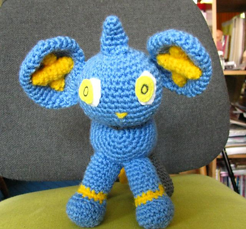 Ravelry: Shinx Pokemon pattern by The Nerdy Knitter