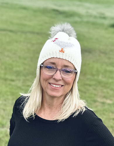 Ravelry: Just Cluck It Beanie pattern by Angie Dooley