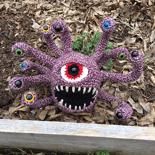 Ravelry: Beholder pattern by Knotty Critters