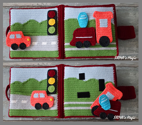 Ravelry: Quiet Book for Boy pattern by Tanya Borisova