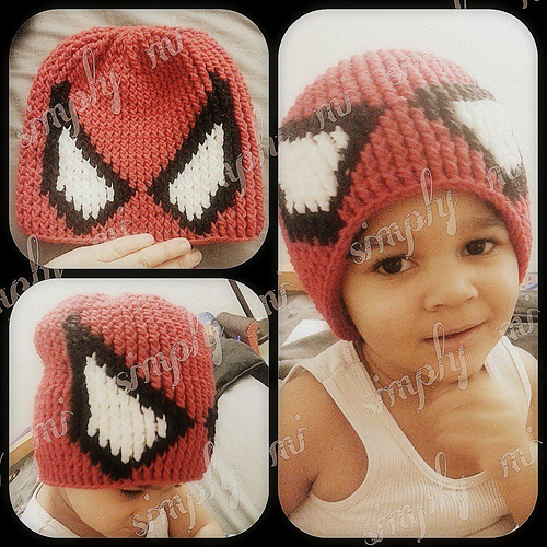 Ravelry: Webbed Man Beanie pattern by Sarah Boham