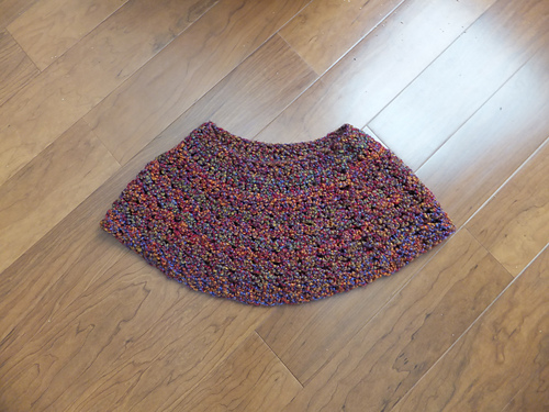 Ravelry: Autumn Crocheted Capelet pattern by Laura Hooker