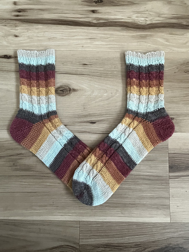 Ravelry: Cable Socks pattern by Susan Jackson