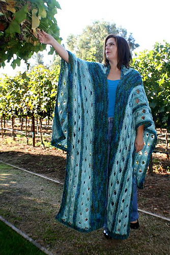 Ravelry: Celtic Ruana pattern by G. K. Green