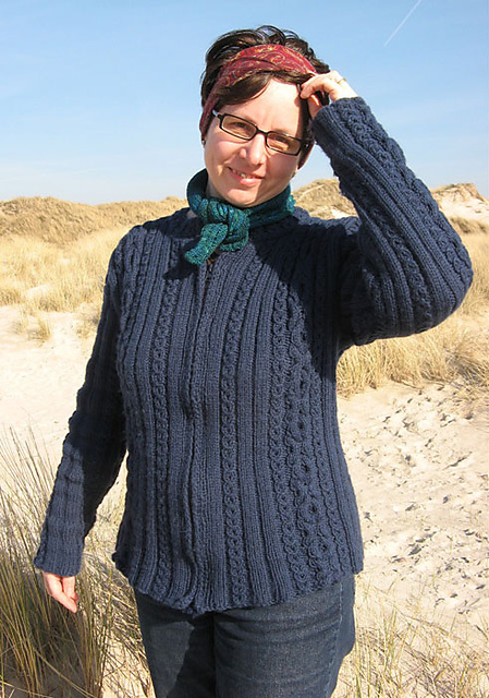 Ravelry: Gudrid Cardigan pattern by Sabine Riefler