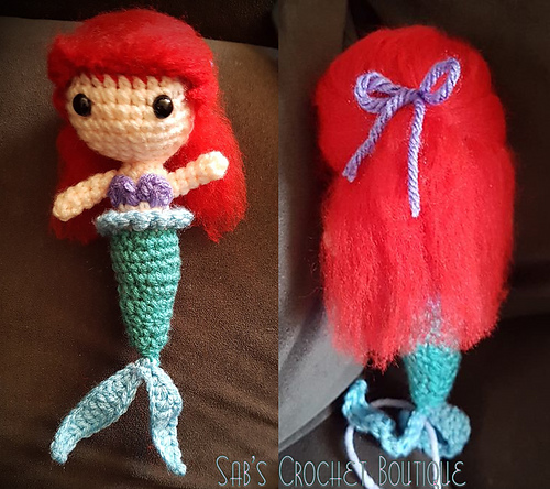 Ravelry: Ariel Inspired pattern by Sab's Crochet Boutique