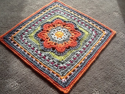 Ravelry: Spring Fling 12" Square pattern by April Moreland