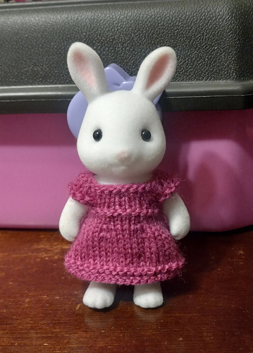 Ravelry: Cap Sleeved Dress for Calico Critter & Sylvanian pattern by ...