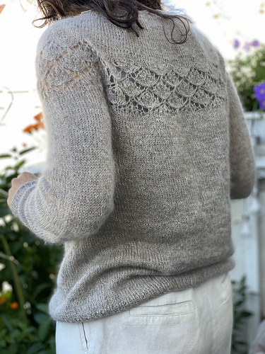 Ravelry: Cotton Grass sweater pattern by SailorWifeKnits