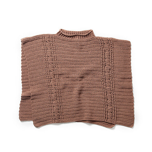 Ravelry: Transitions Cabled Poncho pattern by Salena Baca