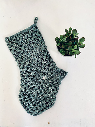 Ravelry: Granny Stitch Stocking pattern by Salena Baca