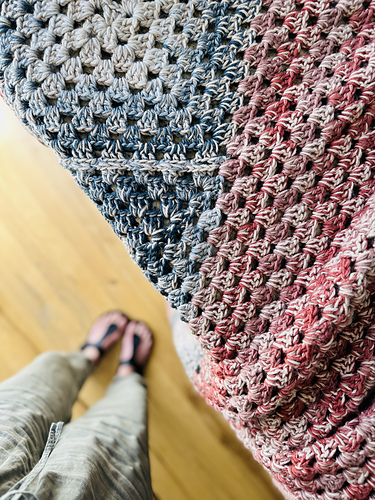 Ravelry: Granny Scrap Throw pattern by Salena Baca
