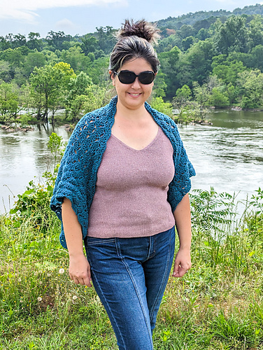 Ravelry: Venus Shell Cocoon Cardigan pattern by Katie Clary