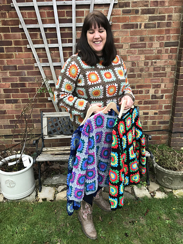 Ravelry: Granny Square Jumper pattern by Samantha Sabido