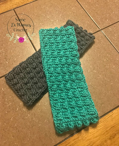 Ravelry: Bumpy Ridges Earwarmer pattern by Dianne Hunt