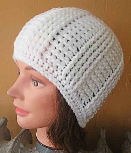 Ravelry: Vertical Ridges Hat pattern by Sami Jurek