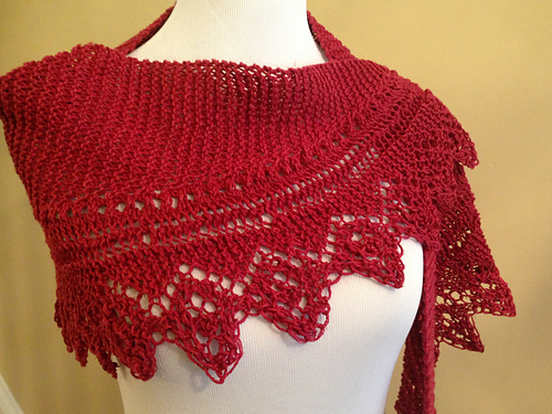 Ravelry: Sanderleaf's Summer Shag Shawl