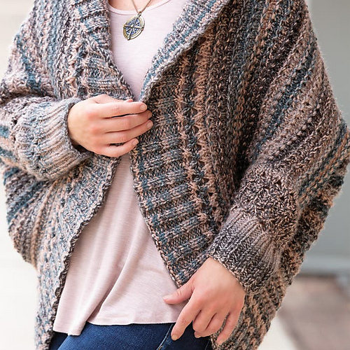 Ravelry: Chunky Knit Shrug pattern by Sandi Prosser