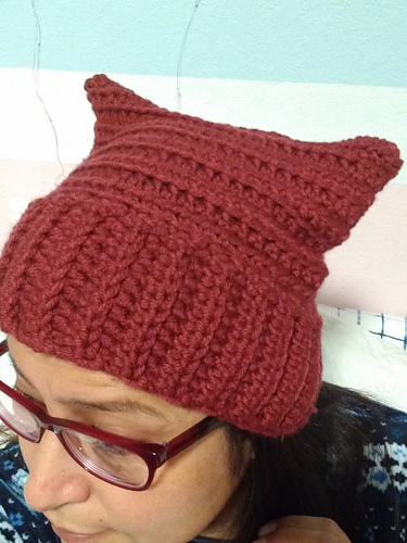 Ravelry: Square Face Hat pattern by Sandra Regev