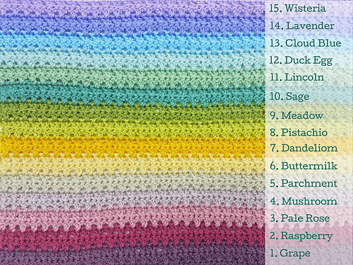Ravelry: Meadow Blanket pattern by Lucy of Attic24
