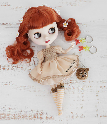 Ravelry: Bear outfit for Blythe doll pattern by Oksana Berejshik